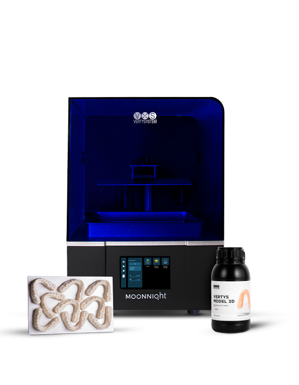 Professional 8K 3D printerMoon Night S XL - Vertysystem